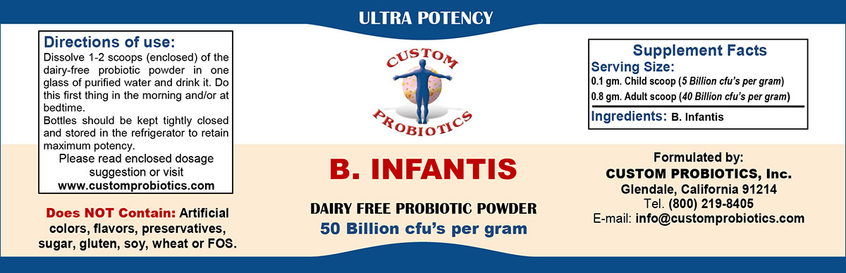 B. Infantis Probiotic Powder - Custom Probiotics